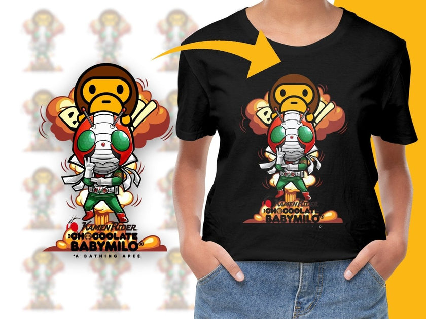 Kamen Rider x Baby Collaboration Graphic PNG File | Designs Bundles