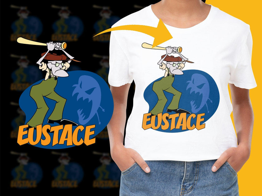 Courage the Cowardly Dog Eustace PNG File | Designs Bundles