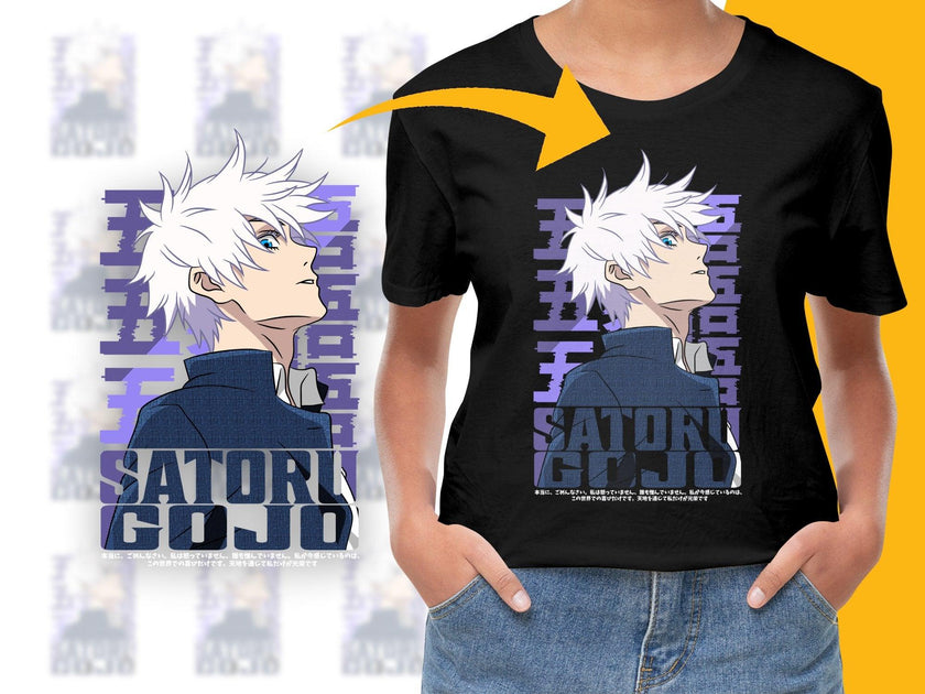 Satoru Gojo Jujutsu Kaisen PNG File | Designs Bundles