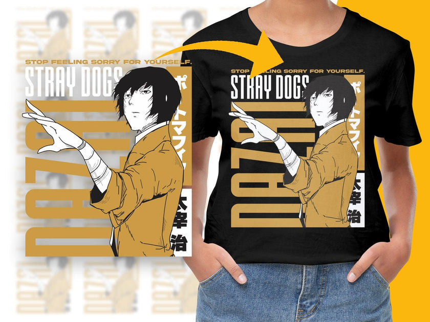 Osamu Dazai Bungo Stray Dogs PNG File | Designs Bundles