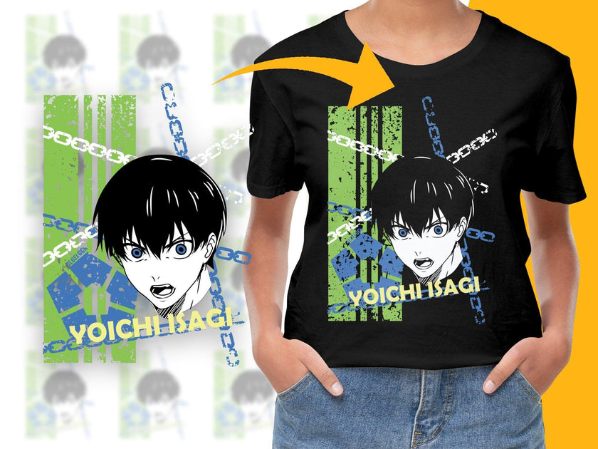 Blue Lock Yoichi Isagi Anime Chains PNG File | Designs Bundles
