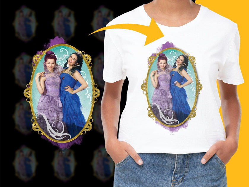 Disney Descendants Inspired Characters on PNG File | Designs Bundles