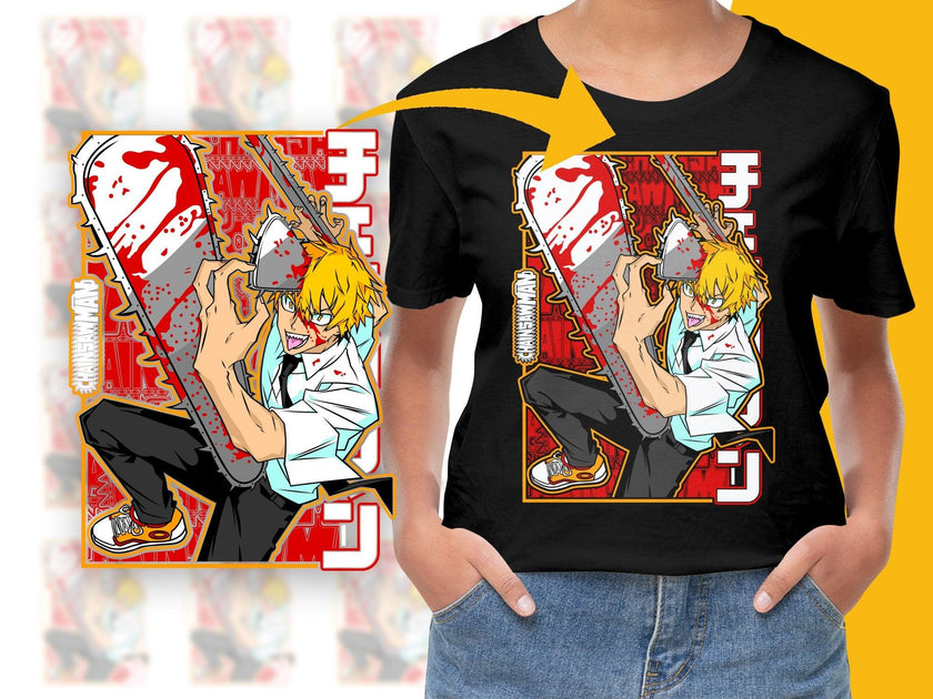 Denji Chainsaw Man PNG File | Designs Bundles