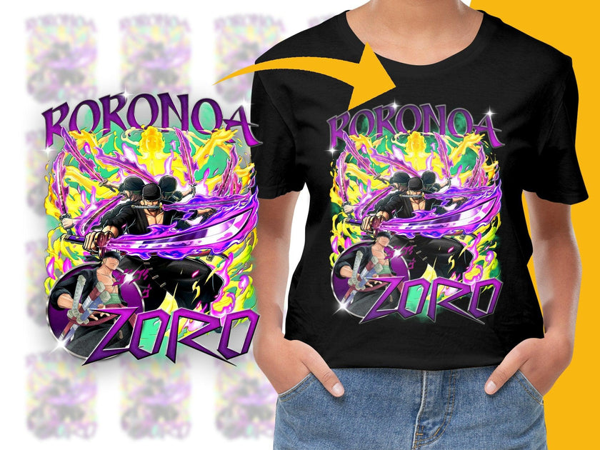 Roronoa Zoro Anime PNG File | Designs Bundles