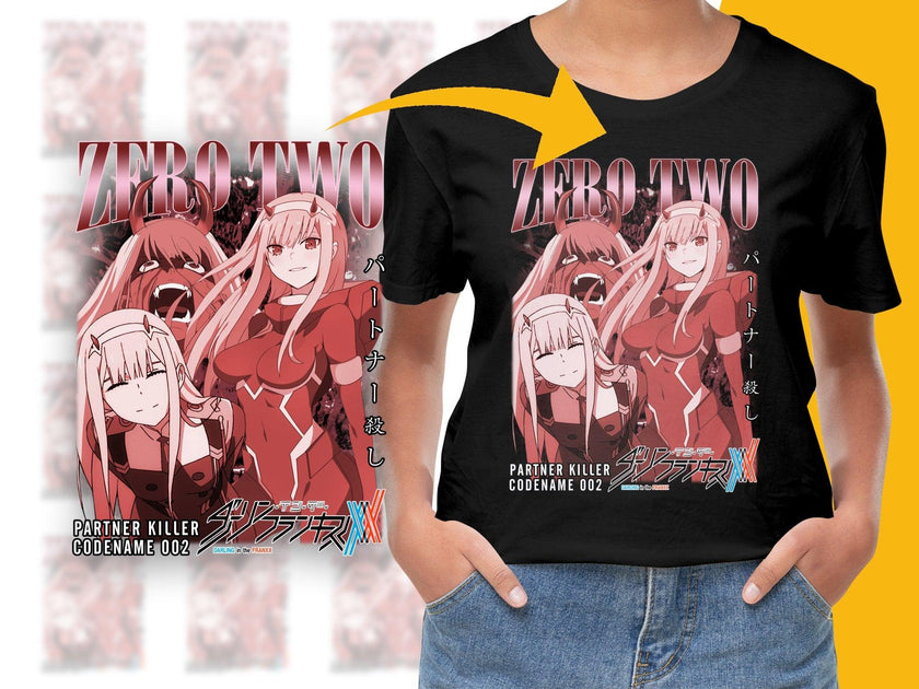 Zero Two Partner Killer Anime Bootleg PNG File | Designs Bundles