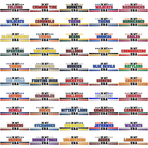 61 NCAA College Team PNG Designs Bundle: Logos & Graphics for Your Pro ...