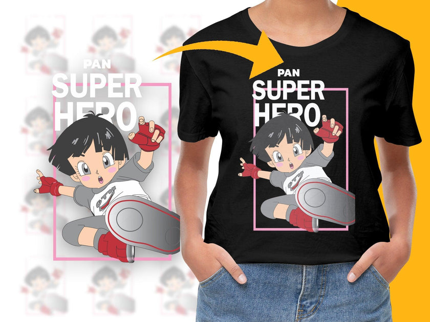 Pan Super Hero Dragon Ball PNG File | Designs Bundles