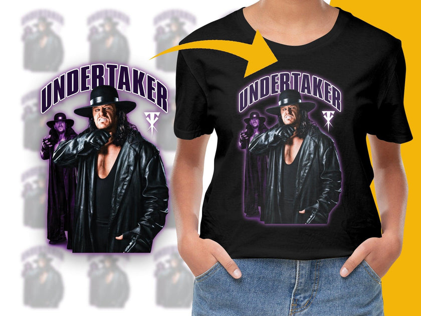 The Undertaker Wrestling Legend WWE Graphic Bootleg PNG File | Designs ...