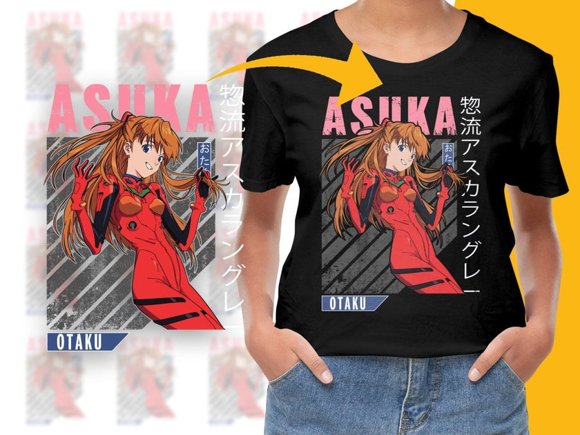 Asuka Langley Anime Character PNG File | Designs Bundles