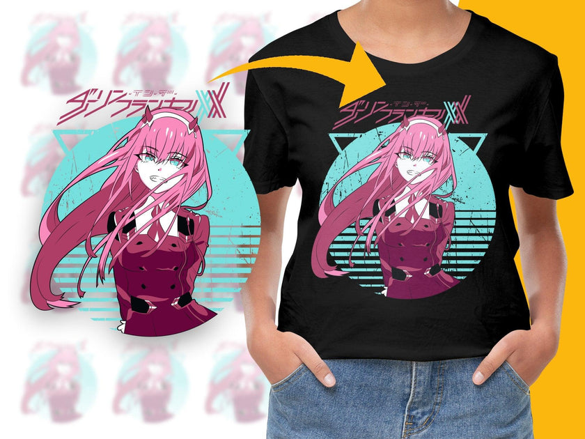 Zero Two Darling in the FranXX PNG File | Designs Bundles