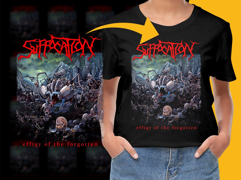 Suffocation Effigy Of The Forgotten Album Art Halftone PNG File ...