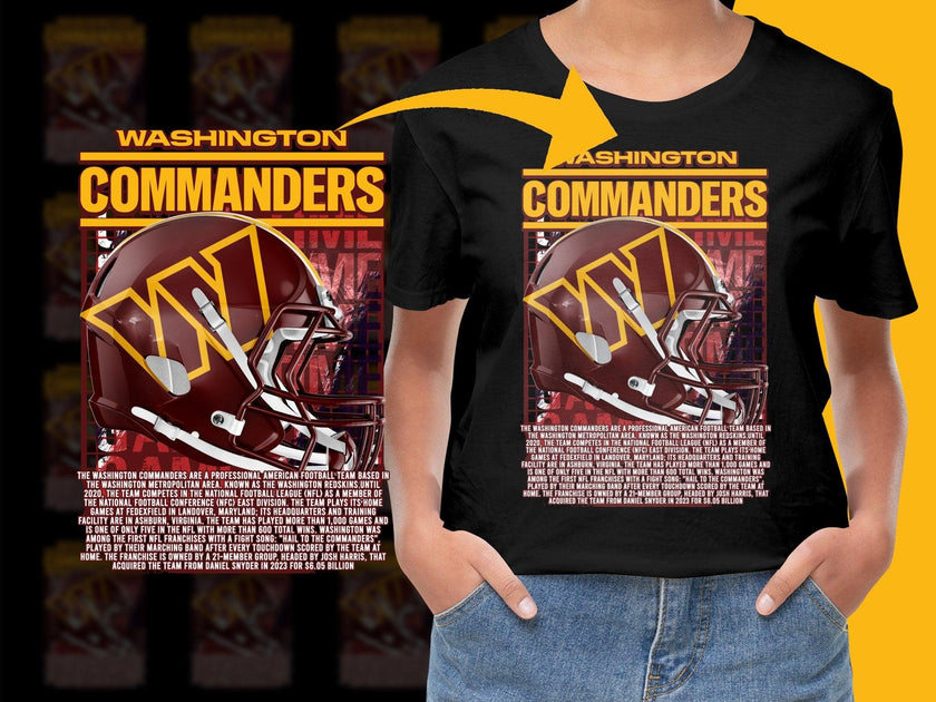 Washington Commanders NFL Team Logo Graphic PNG File | Designs Bundles