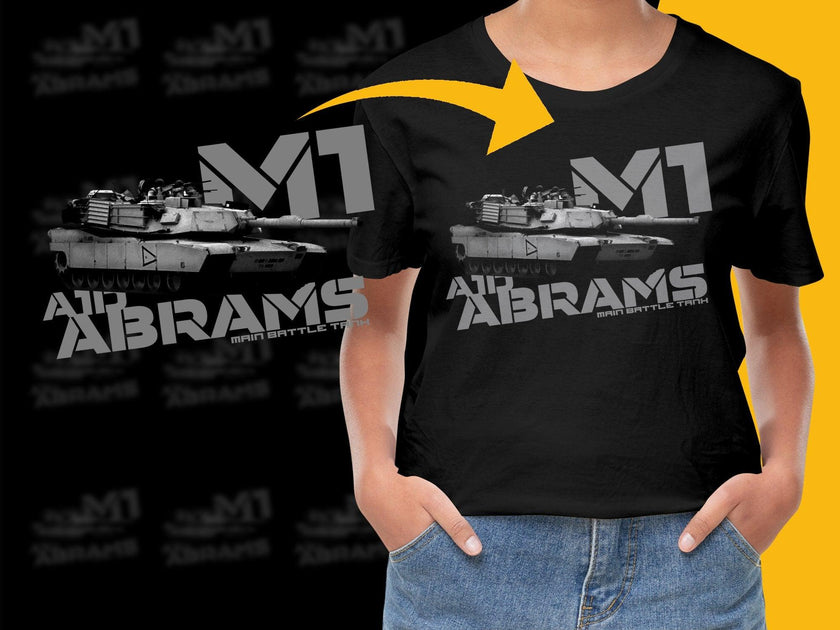 Iconic M1 Abrams Main Battle Tank Graphic PNG File | Designs Bundles