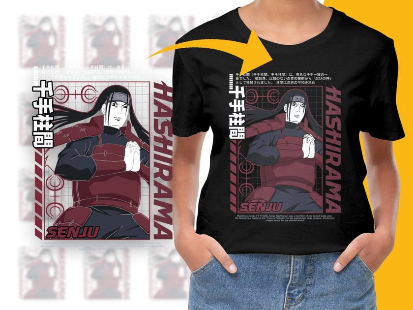 Hashirama Senju Shinobi God of Shinobi PNG File | Designs Bundles