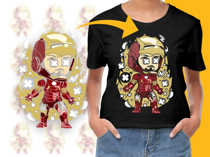 Popculture Superhero Chibi Cartoon Exploding Fireball PNG File ...